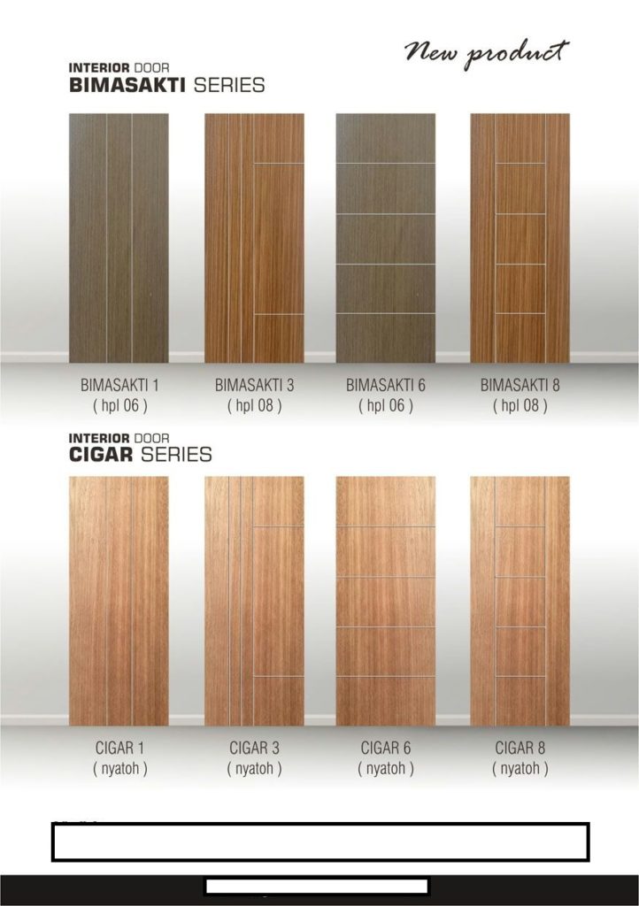 PINTU KAYU SOLID ENGINEERING - CV. BANGUN TUJUH CAHAYA